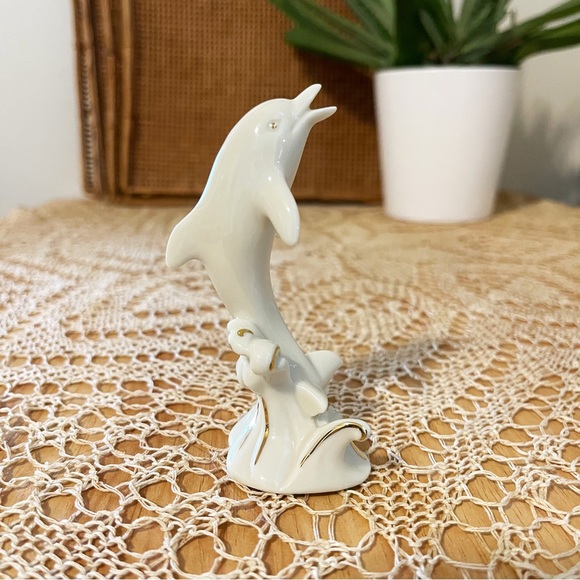 Lenox | Other | Lenox Porcelain Dolphin Figurine | Poshmark